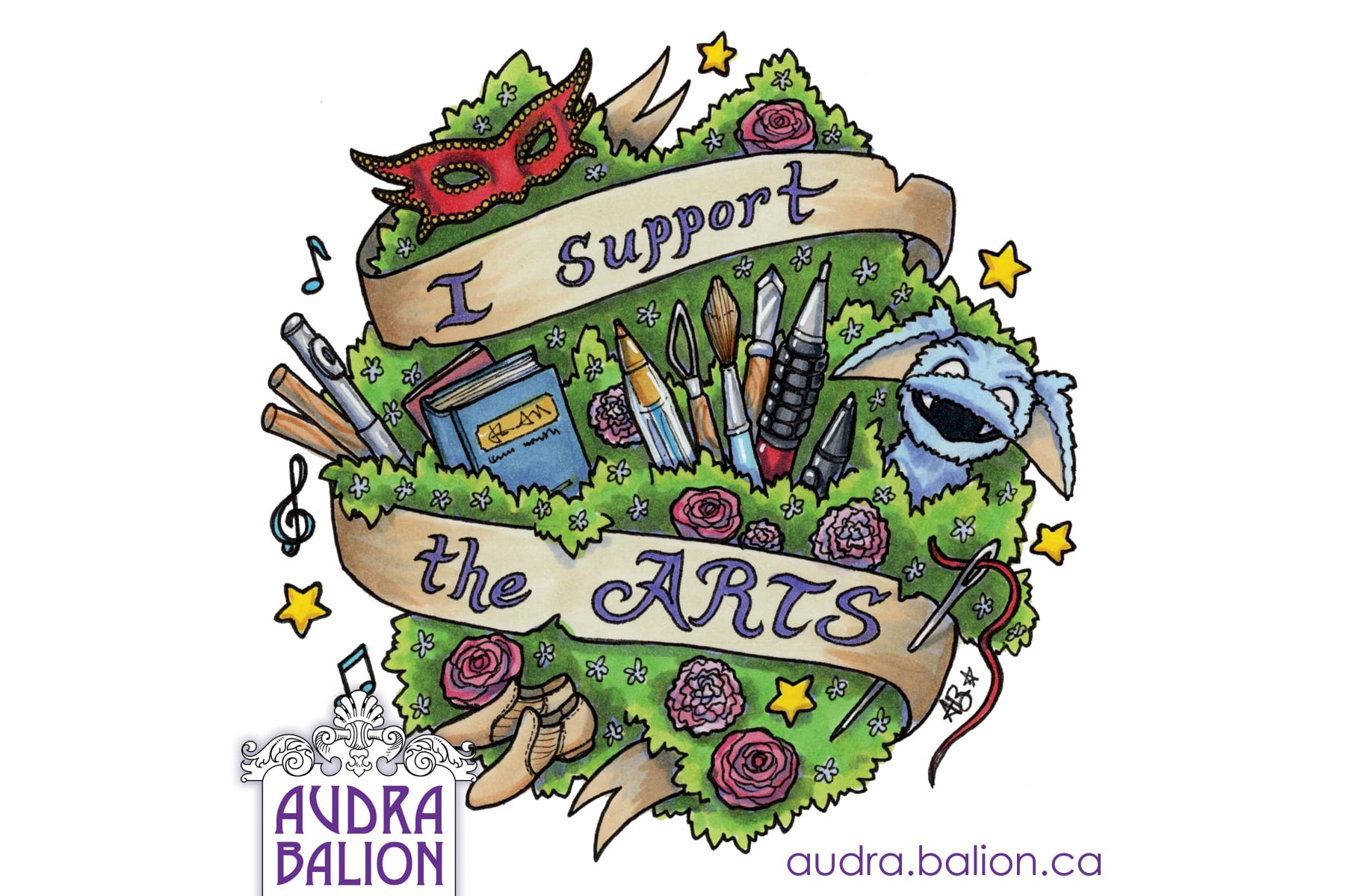 Celebrating One Year as a Full-Time Artist with "I Support the Arts ...